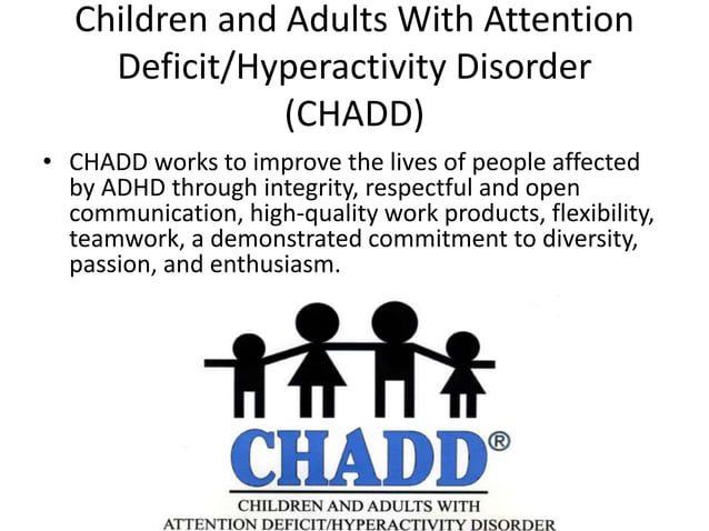 ADHD Organizations in America - Jala Pearson | PPT