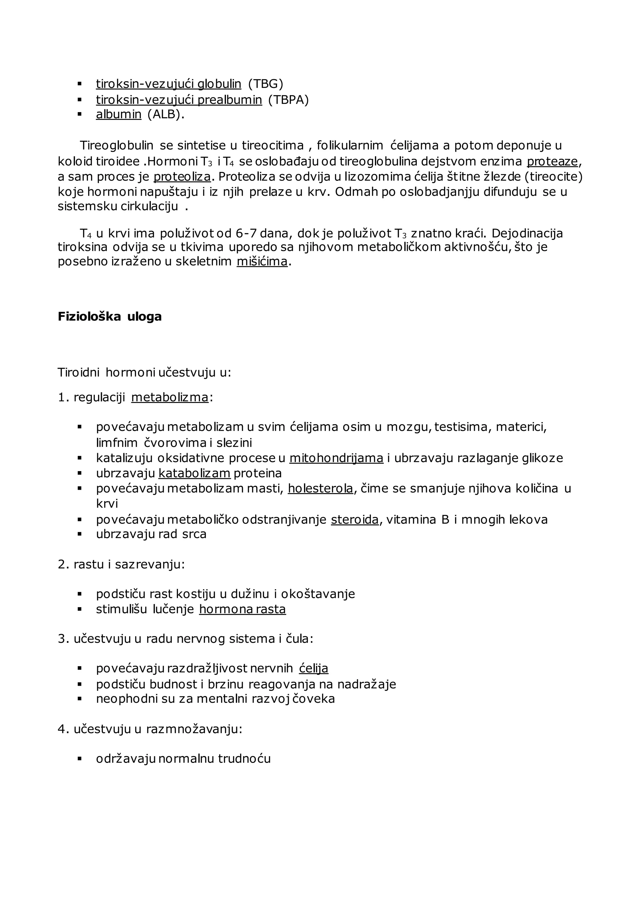Hormoni štitne žlezde | DOCX
