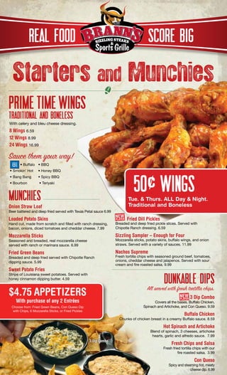 Branns full menu_june2012web | PDF