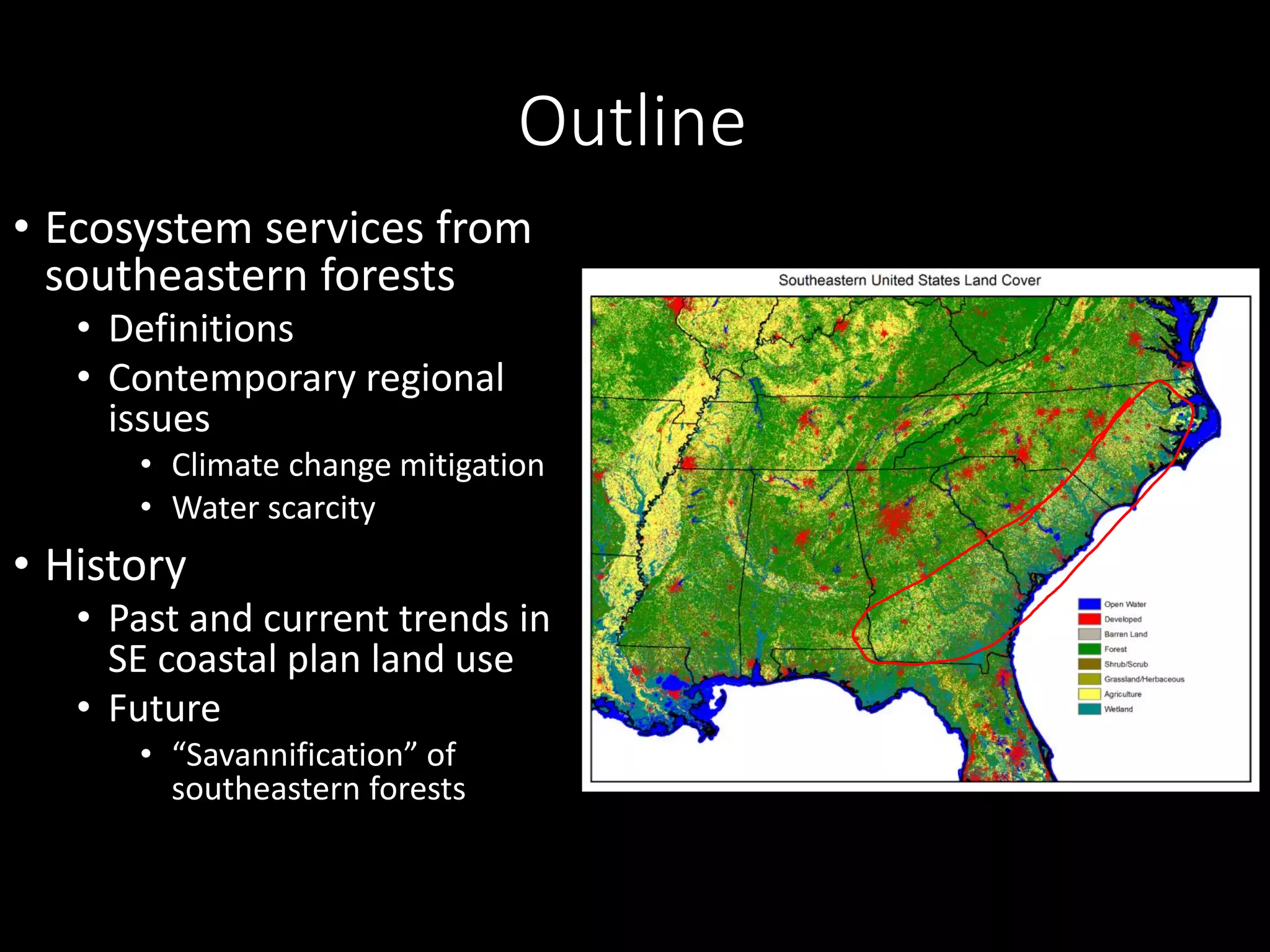 Climate change threats to southeastern coastal plain forests: an ...