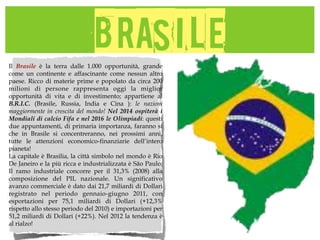 Brasile | PDF | South America Travel | Travel Locations