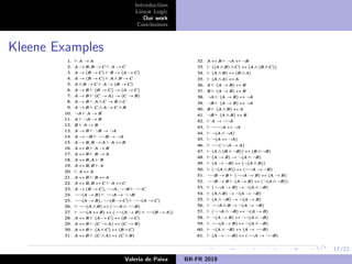 Benchmarking Linear Logic Proofs, Valeria de Paiva | PDF