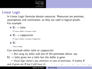 Benchmarking Linear Logic Proofs, Valeria de Paiva | PDF