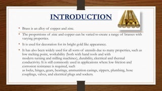 Brass An alloy | PPTX