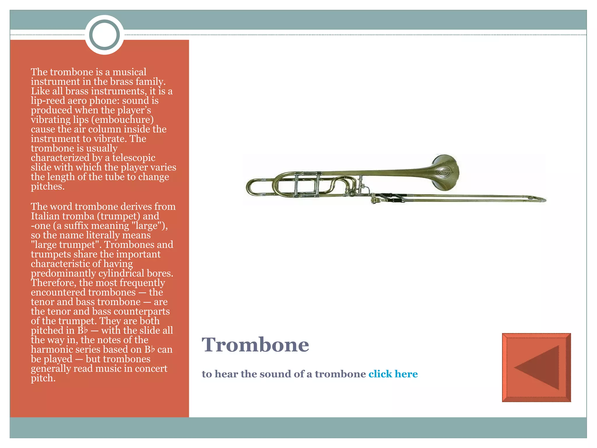 Brass Instruments Final | PPT