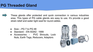 An Essential Information About Brass Cable Gland | PDF