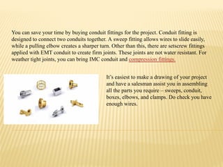 Brass conduits protect wires and keep your home safe | PPT