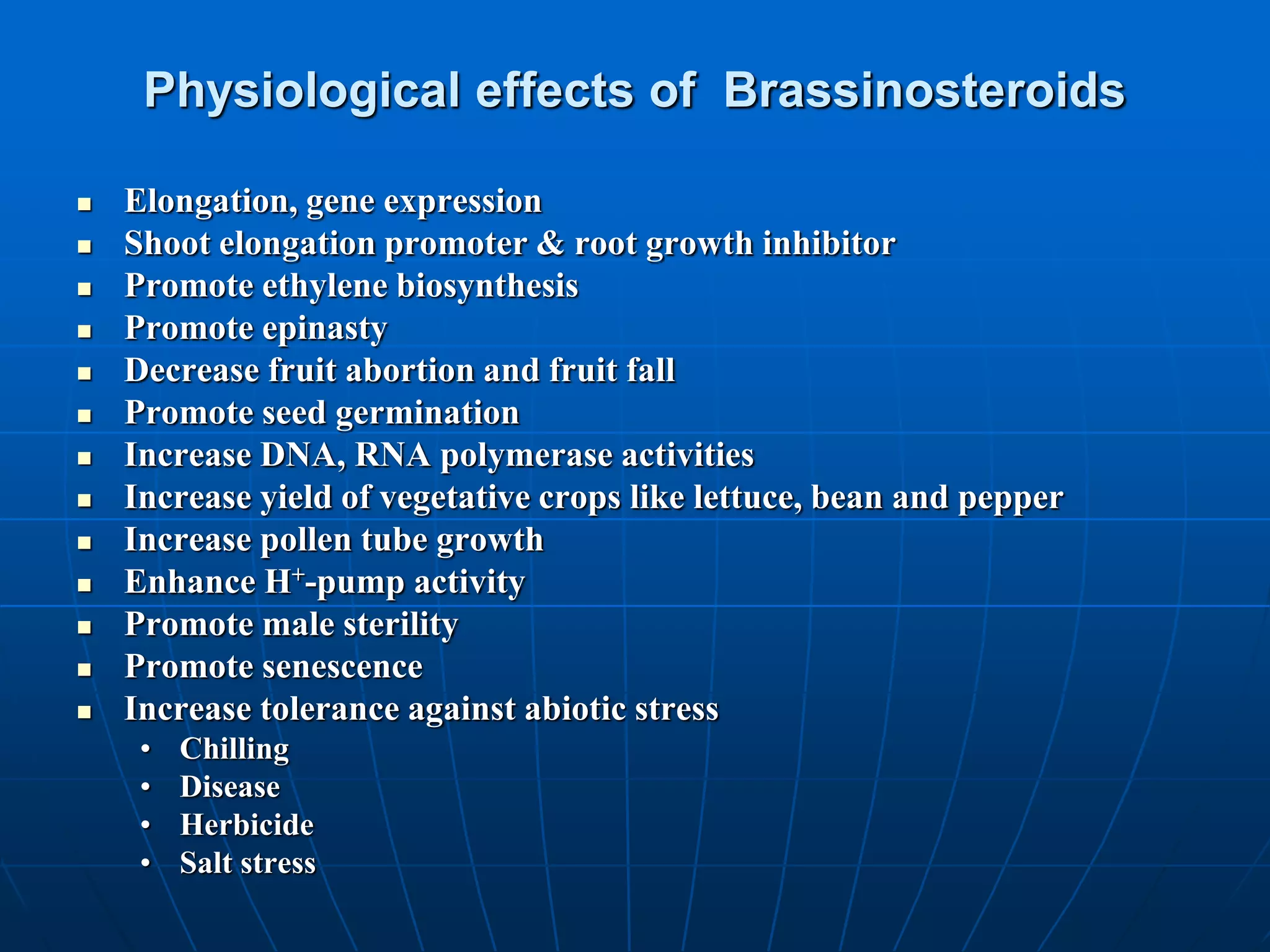 Brassinosteroids | PPTX
