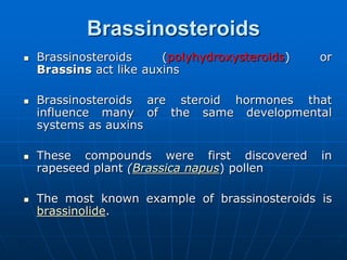 Brassinosteroids | PPT