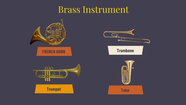 Musik - Brass Family instruments | PPT
