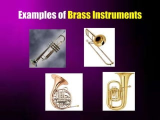Brass instruments | PPTX