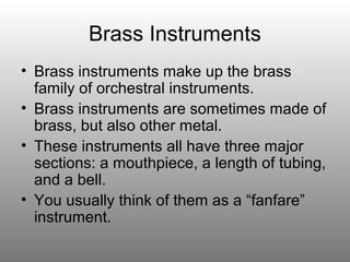 Brass instruments 2 | PPT