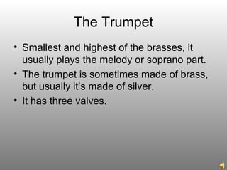 Brass instruments 2 | PPT