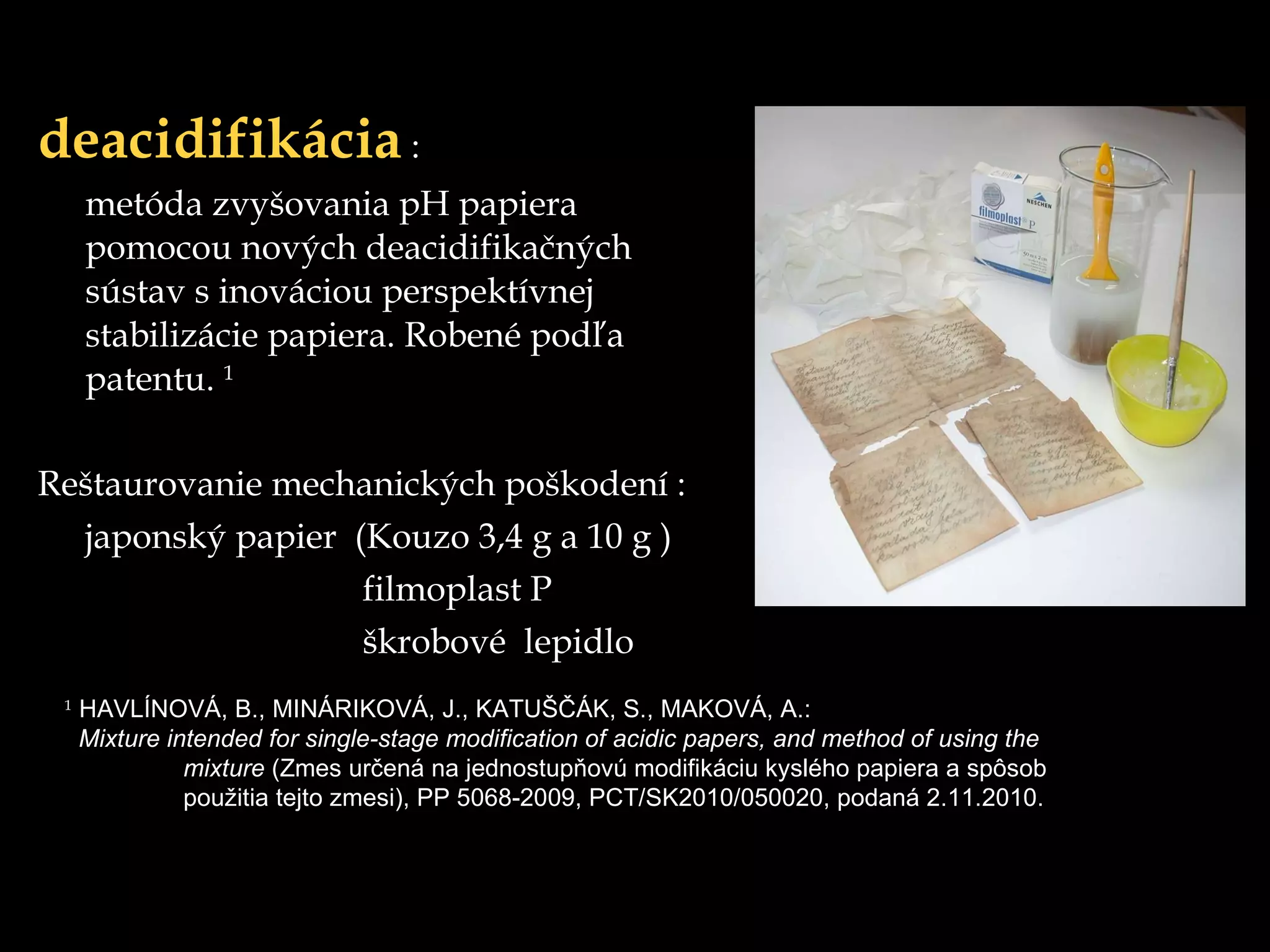 Preservation and Digitisation of the Collection "Hlinka" in the Slovak ...