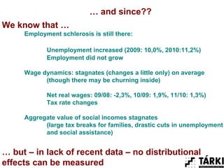 István György Tóth: Income poverty and income inequality in Hungary | PPT