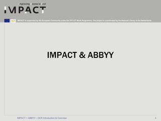 Bratislava WS - Fuchs - Abbyy - OCR overview_pdf | PDF