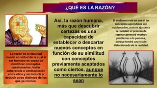 La razón en el proceso de superación personal | PDF