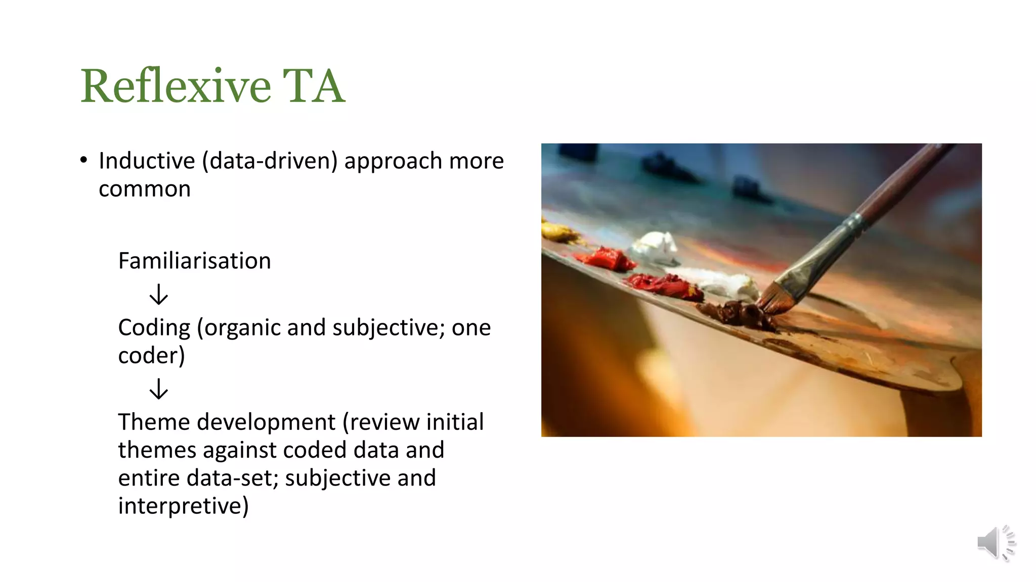 Braun, Clarke & Hayfield Thematic Analysis Part 1 | PPTX