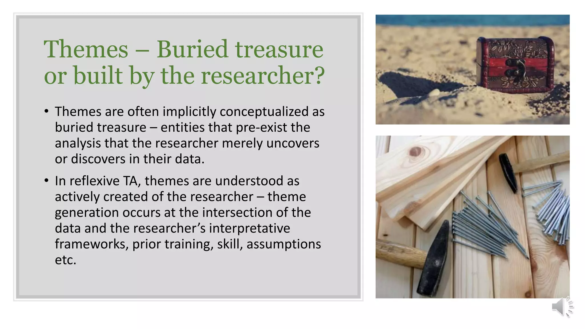 Braun, Clarke & Hayfield Thematic Analysis Part 1 | PPTX
