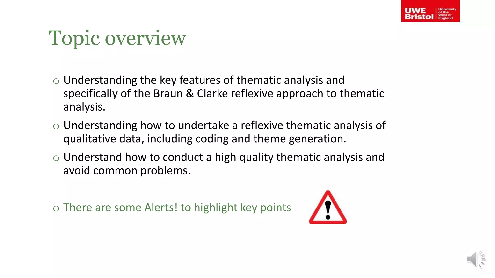 Braun, Clarke & Hayfield Thematic Analysis Part 1 | PPTX