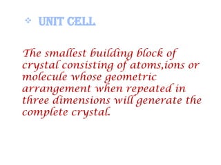 Bravais Lattices And Crystal Systems.pptx