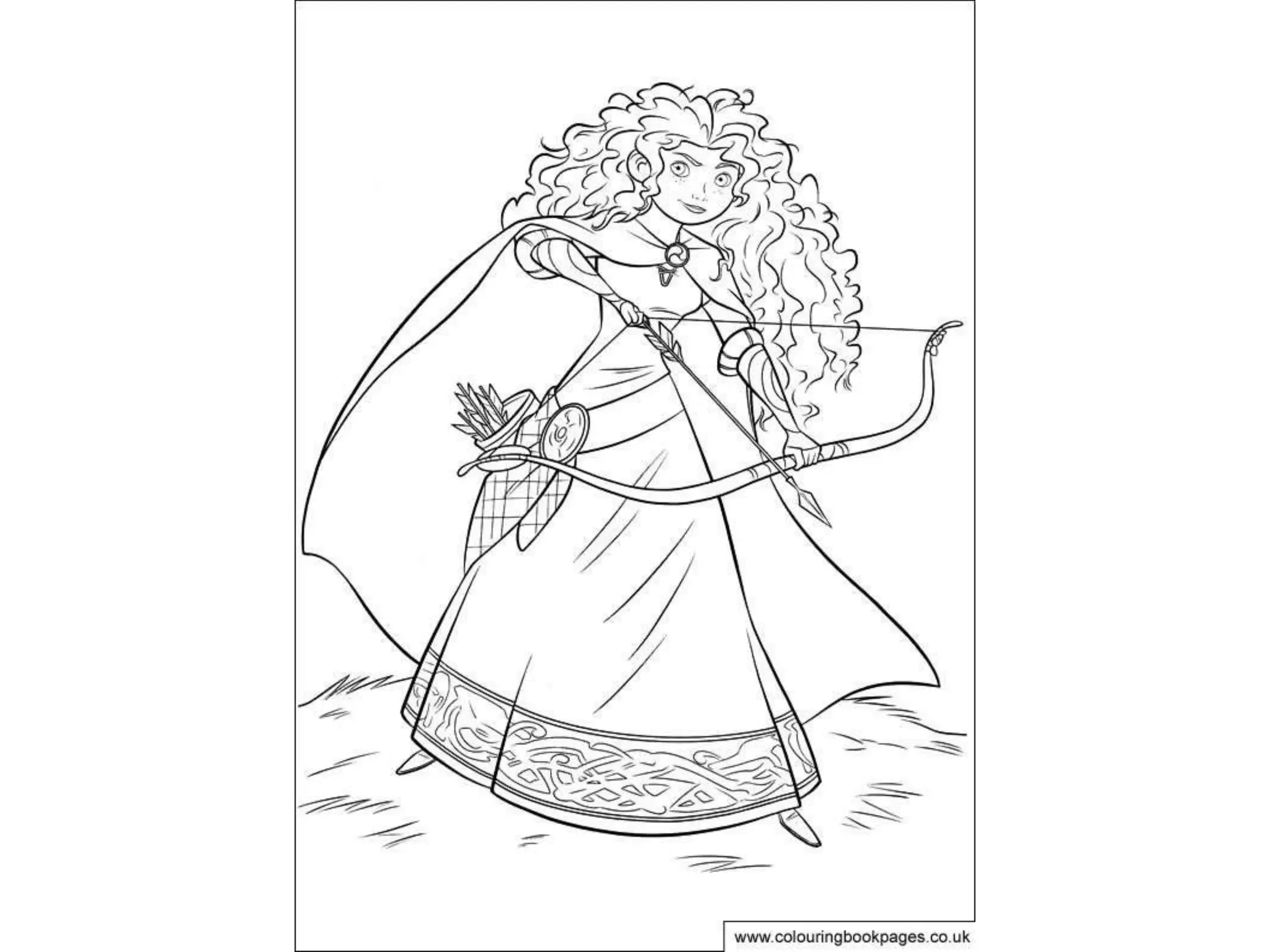Brave Colouring Pages and Kids Colouring Activities | PPSX