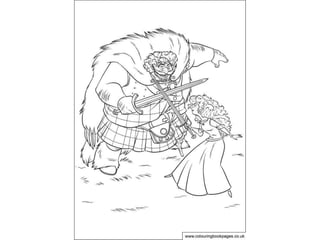 Brave Colouring Pages and Kids Colouring Activities | PPSX