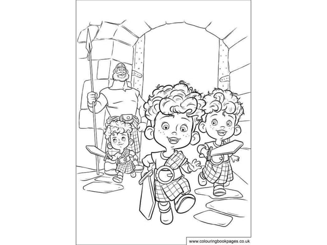 Brave Colouring Pages and Kids Colouring Activities | PPSX