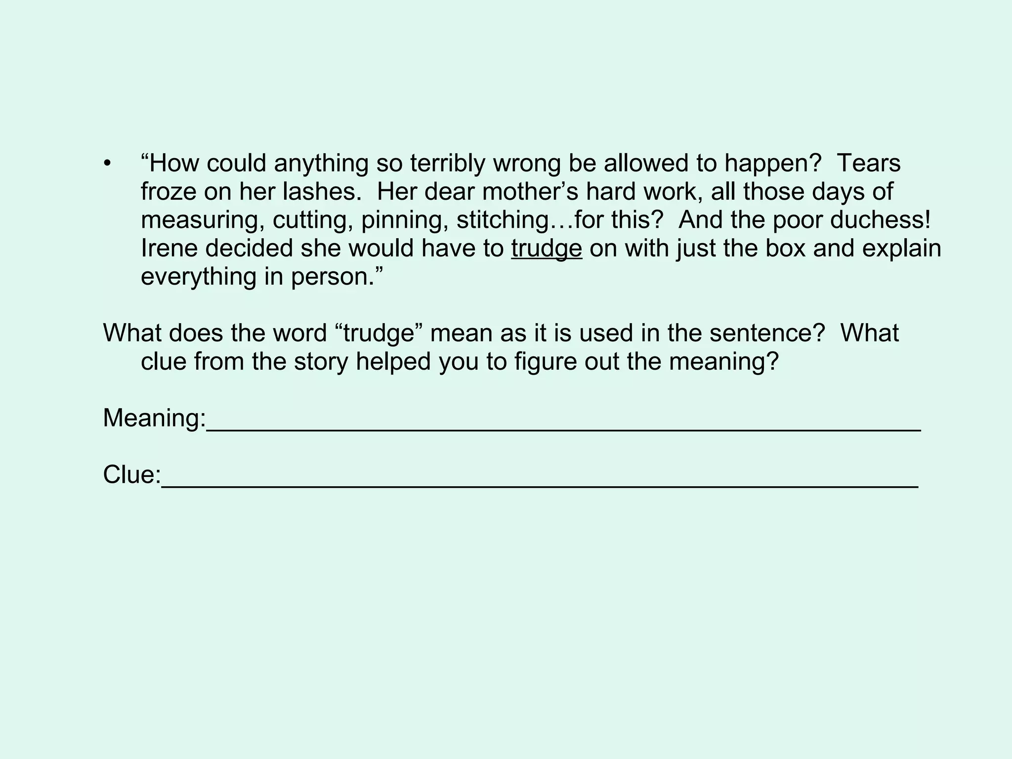 Brave Irene Guided Reading Ppt | PPT