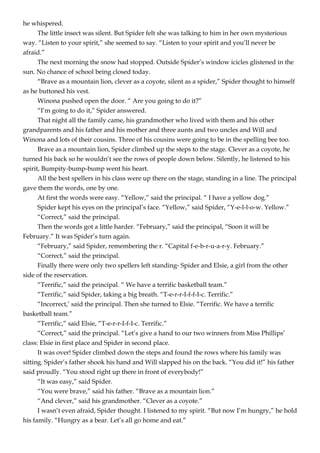 Brave as a mountain lion text | DOC