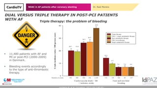 Braveheart. NOAC in AF patients after coronary stenting | PPT