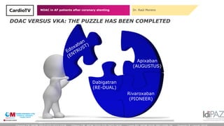 Braveheart. NOAC in AF patients after coronary stenting | PPT