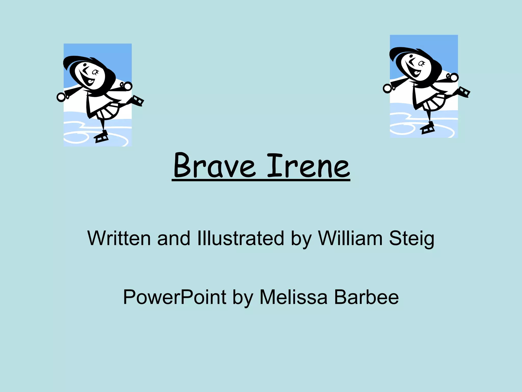 Brave Irene Verbs | PPT