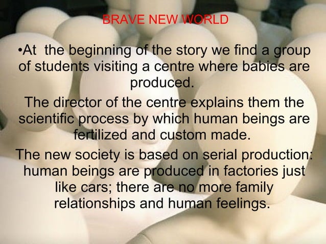 Brave new world | PPT