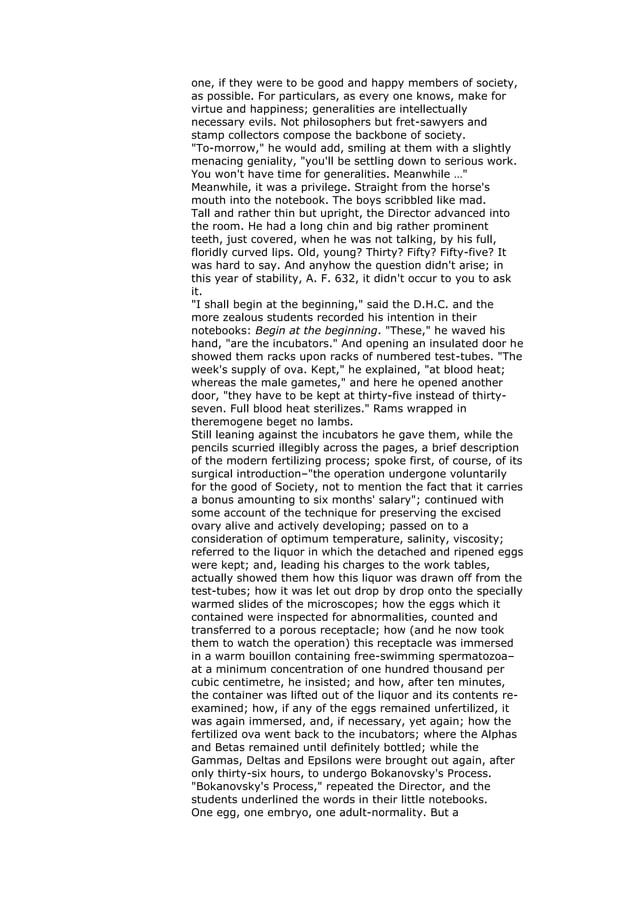 Brave new world | PDF