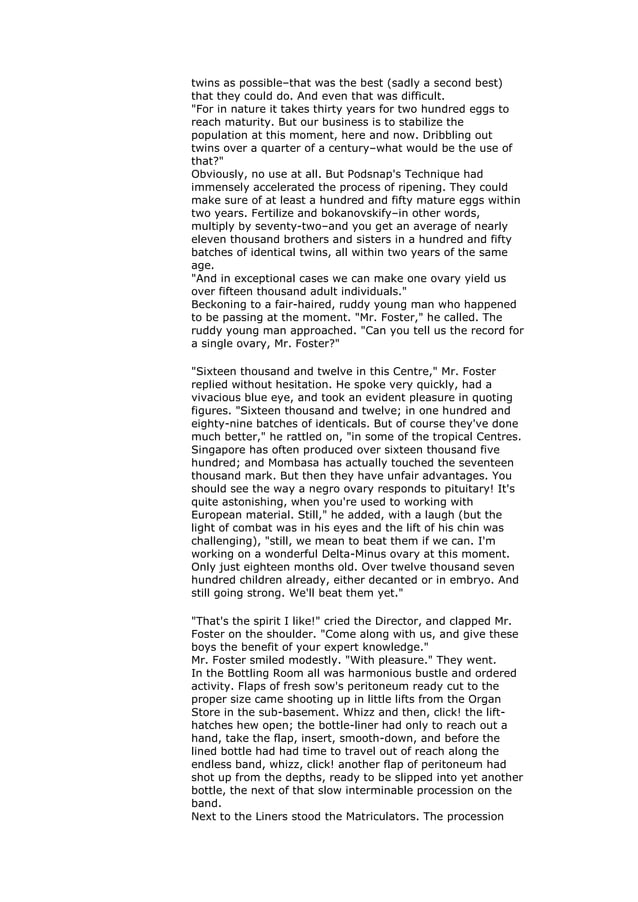 Brave new world | PDF