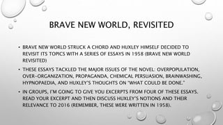 Brave New World | PPTX