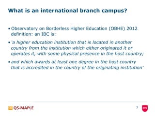 Brave new world the challenges of managing an international branch ...