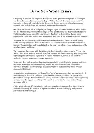 Brave New World Essays.pdf