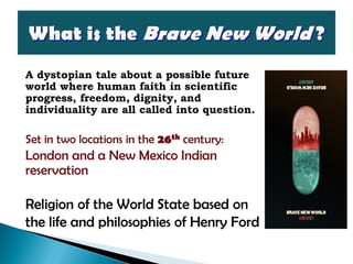 Brave new world prereading ppt | PDF