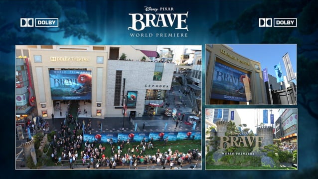 Walt Disney Studios - Brave Premiere Dolby | PPT
