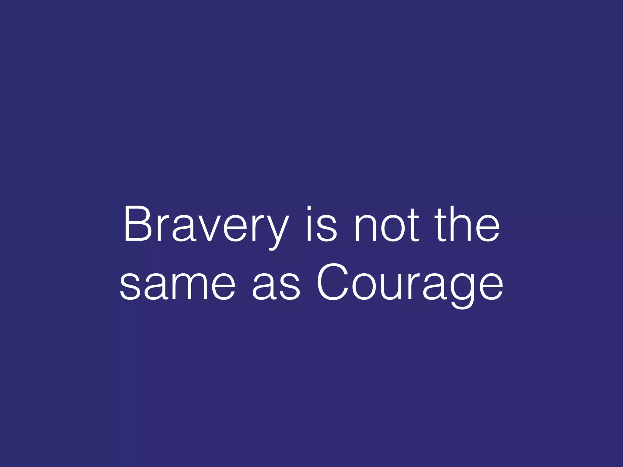 Bravery as a leadership practice | PPT