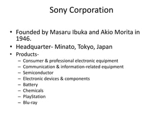 Bravia (brand) | PPTX