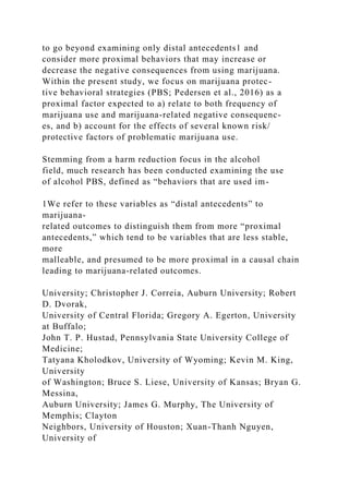 BRAVO ET AL. 203Can I Use Marijuana Safely An Examination.docx