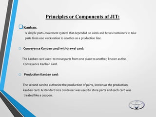 JIT case study of Toyota | PPTX