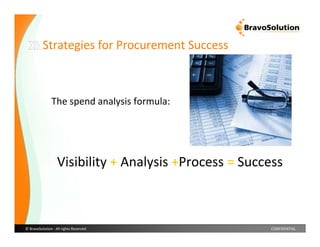 Bravo Solution Spend Slide Share Pm | PDF