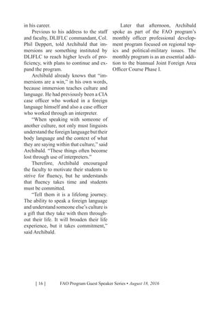 Bray foreign affairs portfolio | PDF