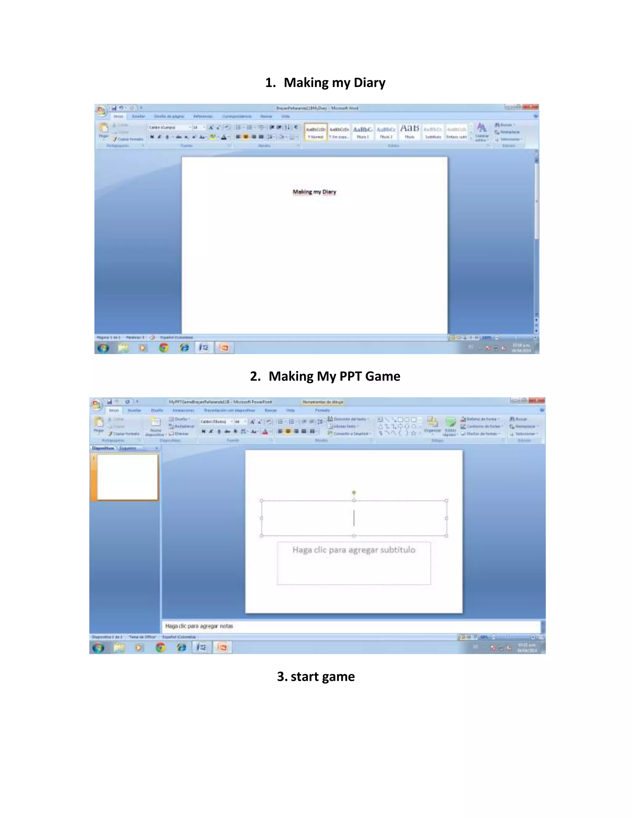 BRAYANPEÑARANDA11BMYDIARY | PDF