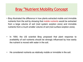 Brays nutrient mobility concept-DEVA ANIL.ppt