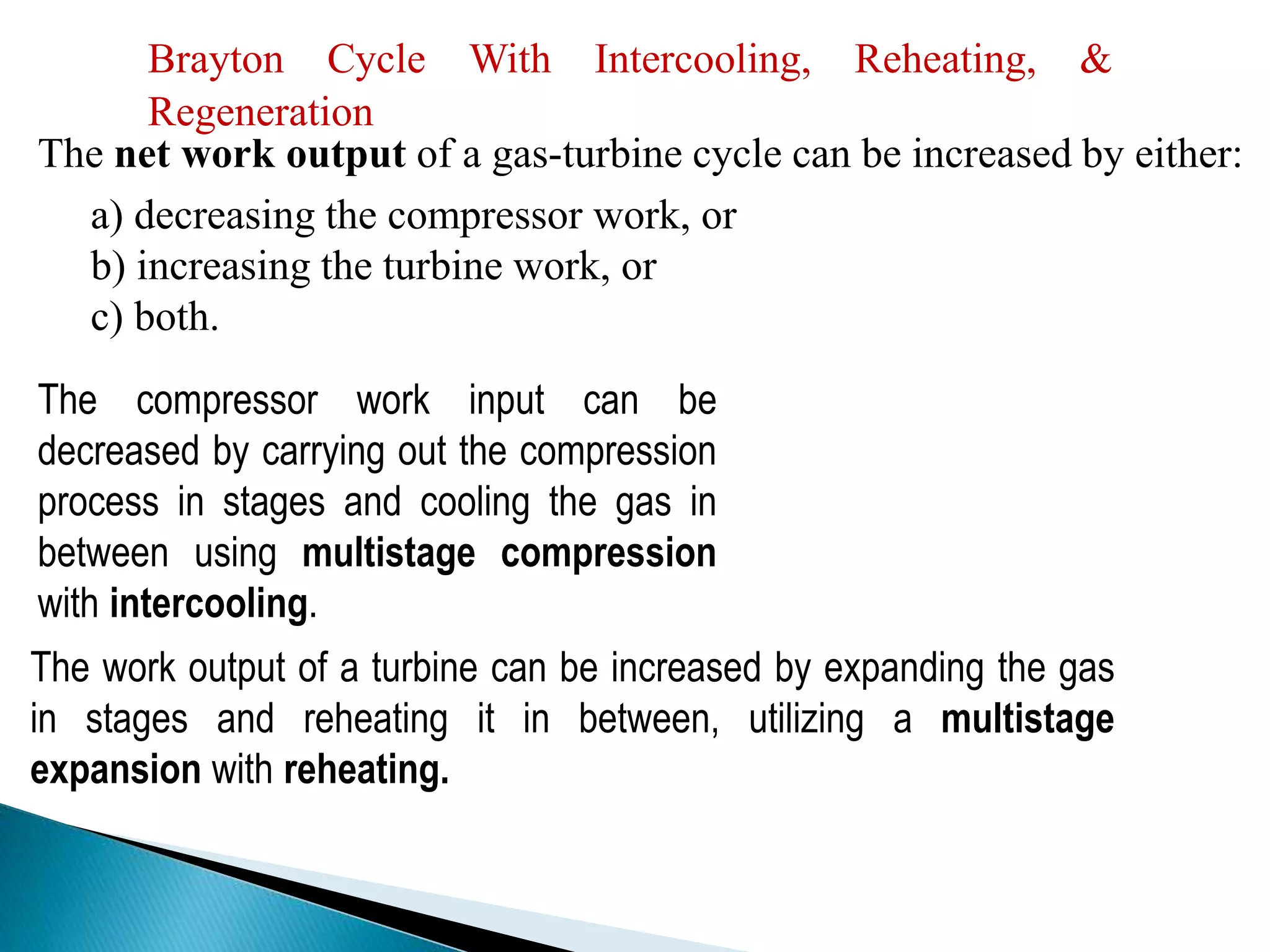 Brayton cycle | PPTX